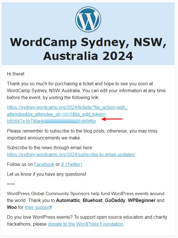 Ticket Refund Process – WordCamp Sydney 2024
